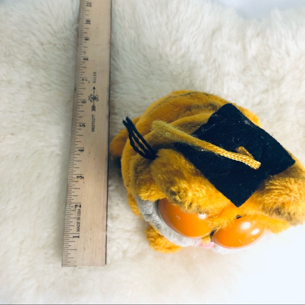 Vintage ‘81 Garfield Cat The Graduate Plush - Gem